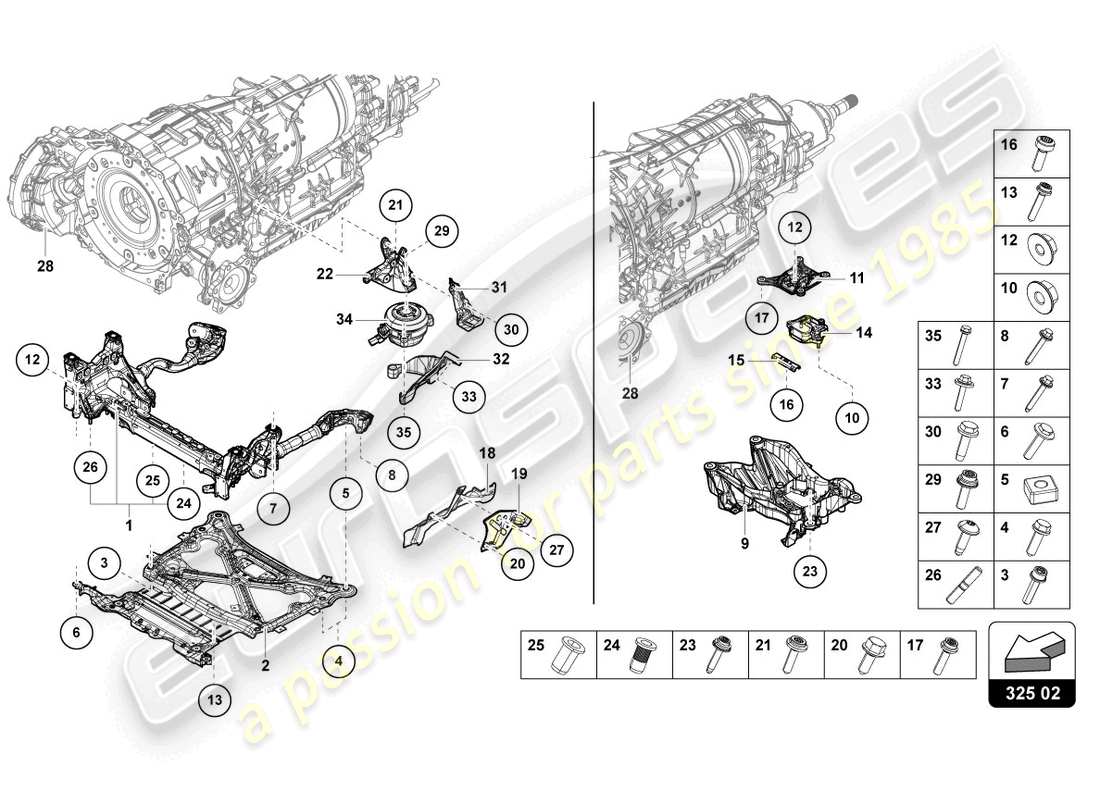 New Genuine Lamborghini part number N91229701, STUD.