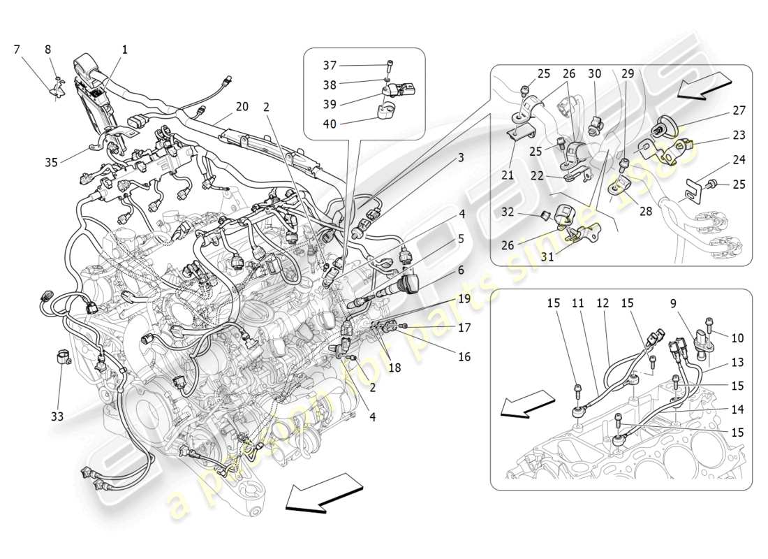 Levante Modena S (2022) electronic control: injection and engine timing ...