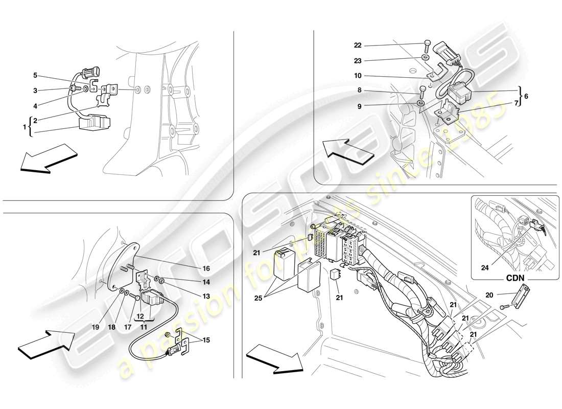 PART 232672 | FERRARI REAR VERTICAL ACCELERATION SENSOR