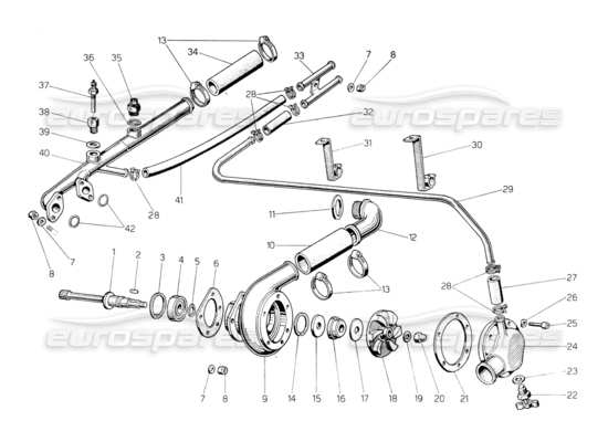 Lamborghini Countach Countach LP400 Part Diagrams