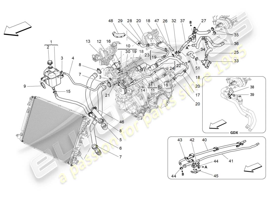 Maserati Part | THERMOSTATIC VALVE 46328183 New | Eurospares