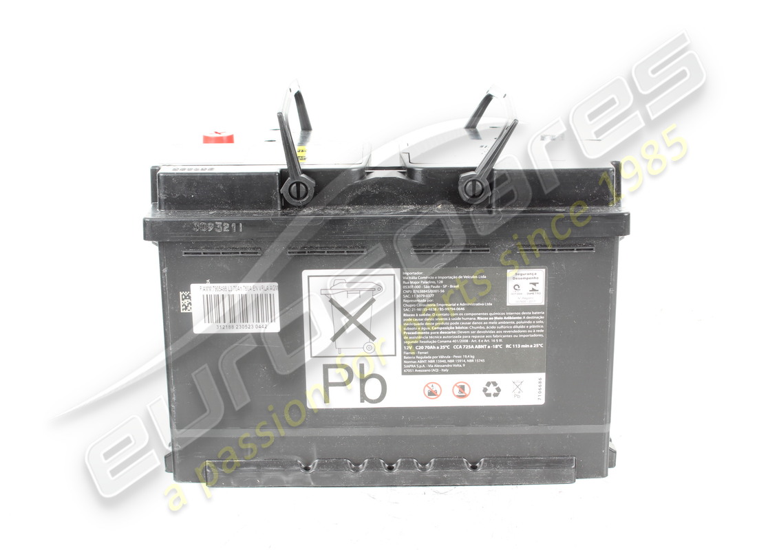 Ferrari Part | BATTERY 70AH L3 VRLA 760A EN 312188 New