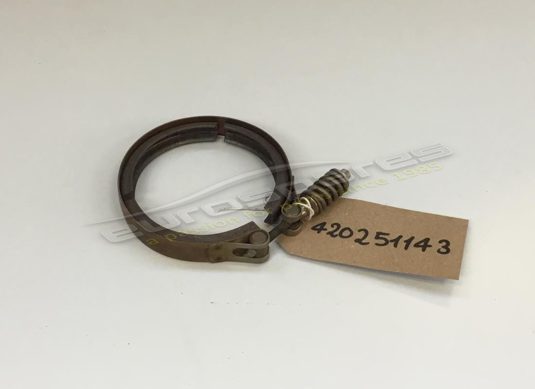 Used Genuine Lamborghini part number 420251143, PIPE CLAMP.